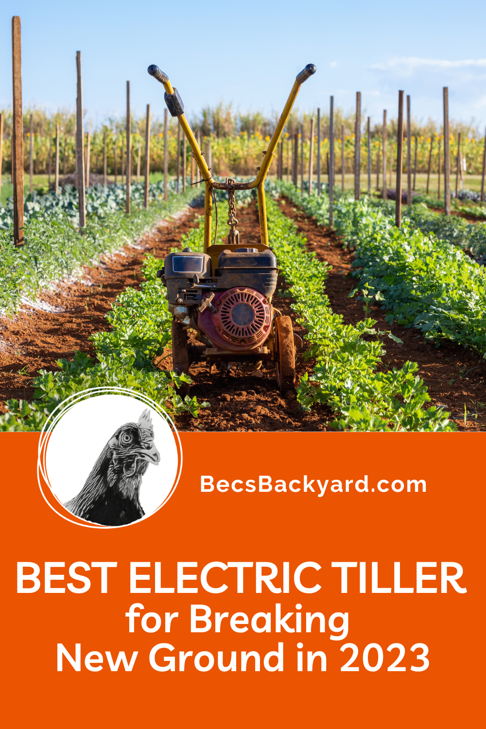Best Electric Tiller for Breaking New Ground in 2023 - Becs Backyard