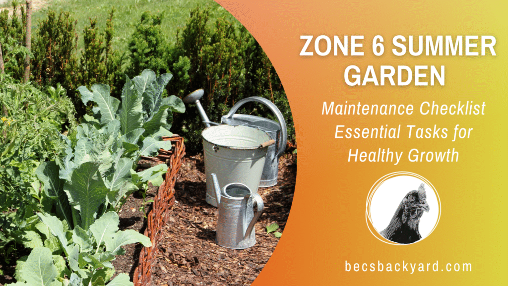 Zone 6 Summer Garden Maintenance Checklist Essential Tasks for Healthy ...